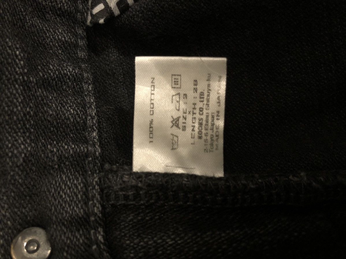 Number (N)ine Number Nine Black Pain Jeans/Denim | Grailed