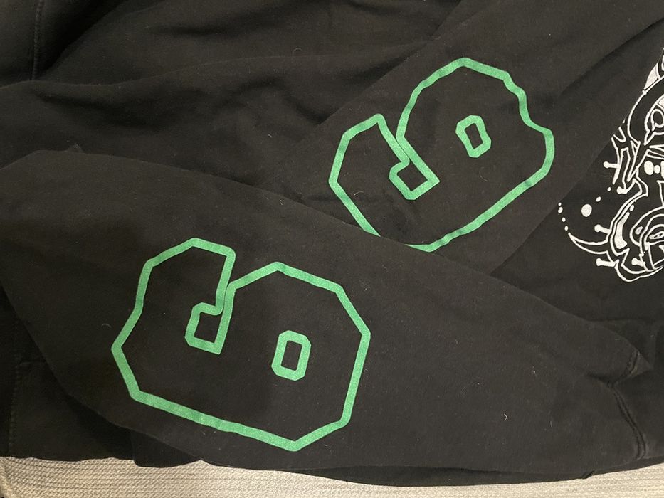 Sad Boys Bladee The Fool Hoodie, Black | Grailed