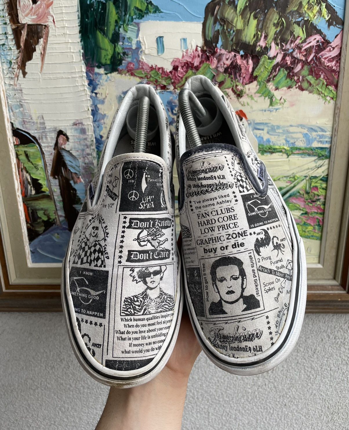 Rare × Streetwear × Vans Vans Slip One Ashley Williams Rare Punk Rock ...