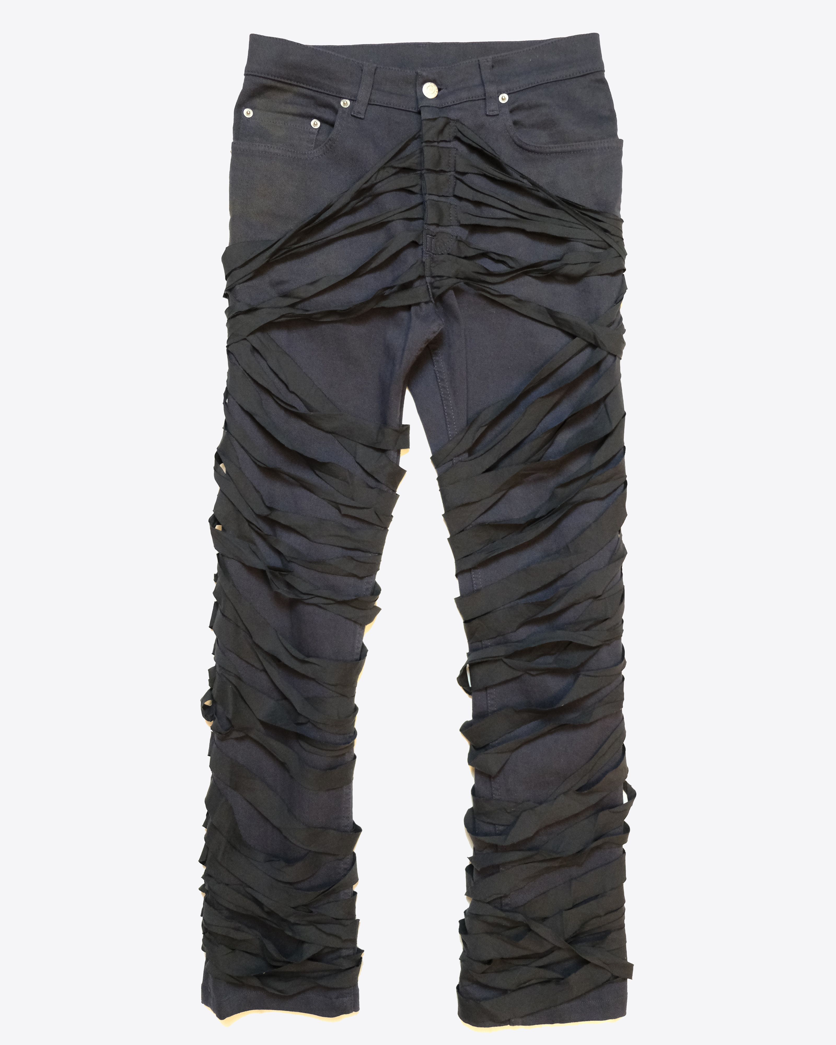 Helmut Lang Helmut Lang AW04 Mummy Bondage Denim Pants | Grailed