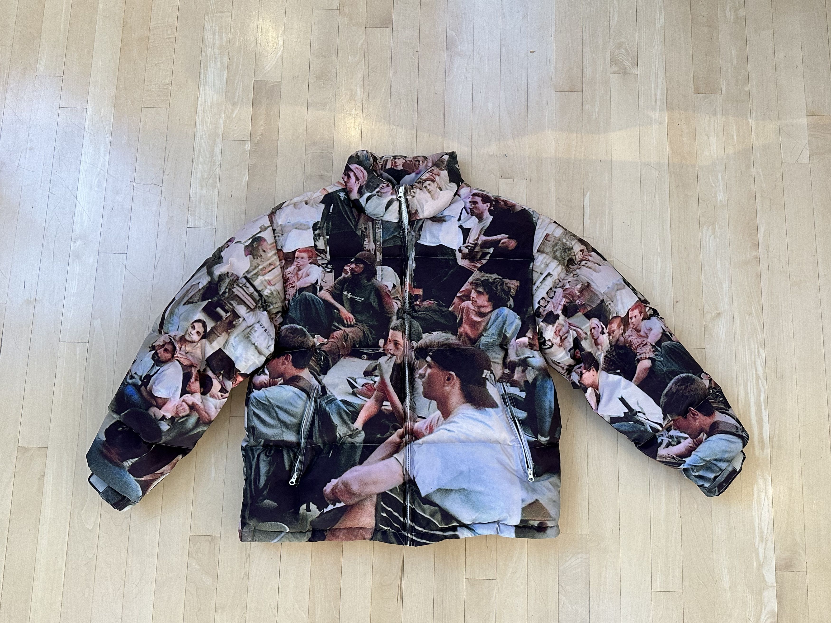 Supreme Supreme Lafayette Reflective Down Jacket | Grailed