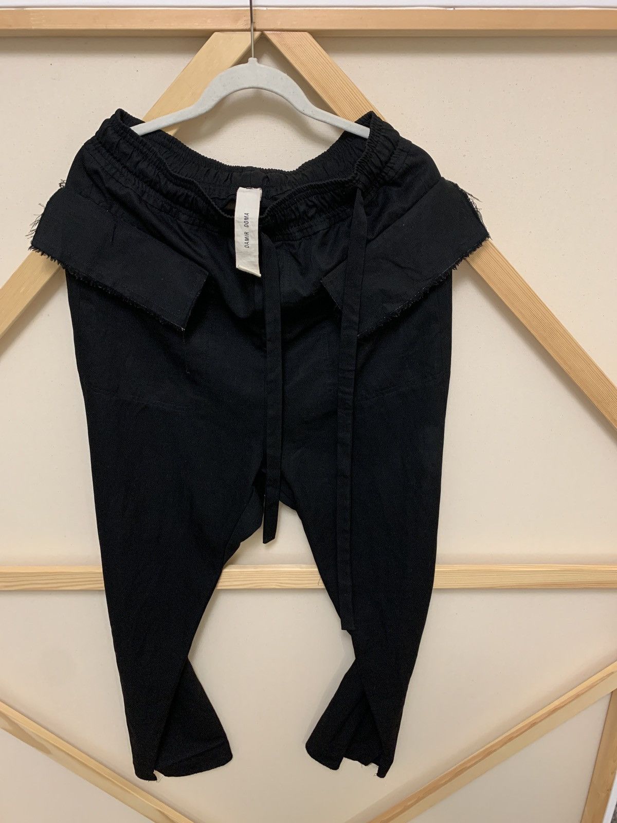 Damir Doma × Silent By Damir Doma Virgin Wool Polate Drawstring Pants ...