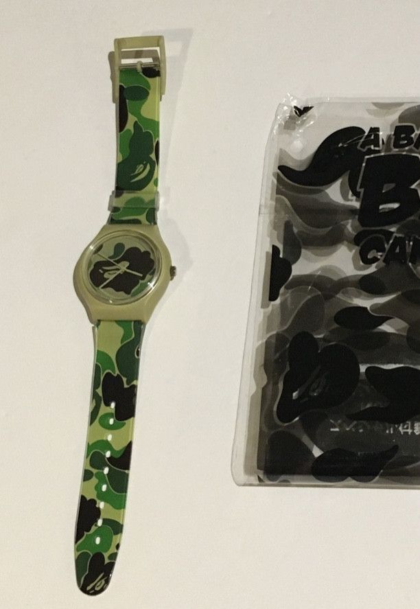 Bape Bape camo watch | Grailed