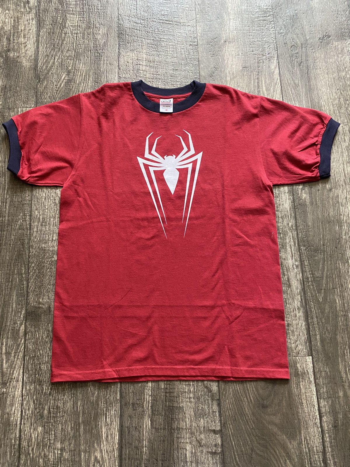 Marvel Comics × Movie × Vintage Vintage Spider-Man ringer shirt | Grailed