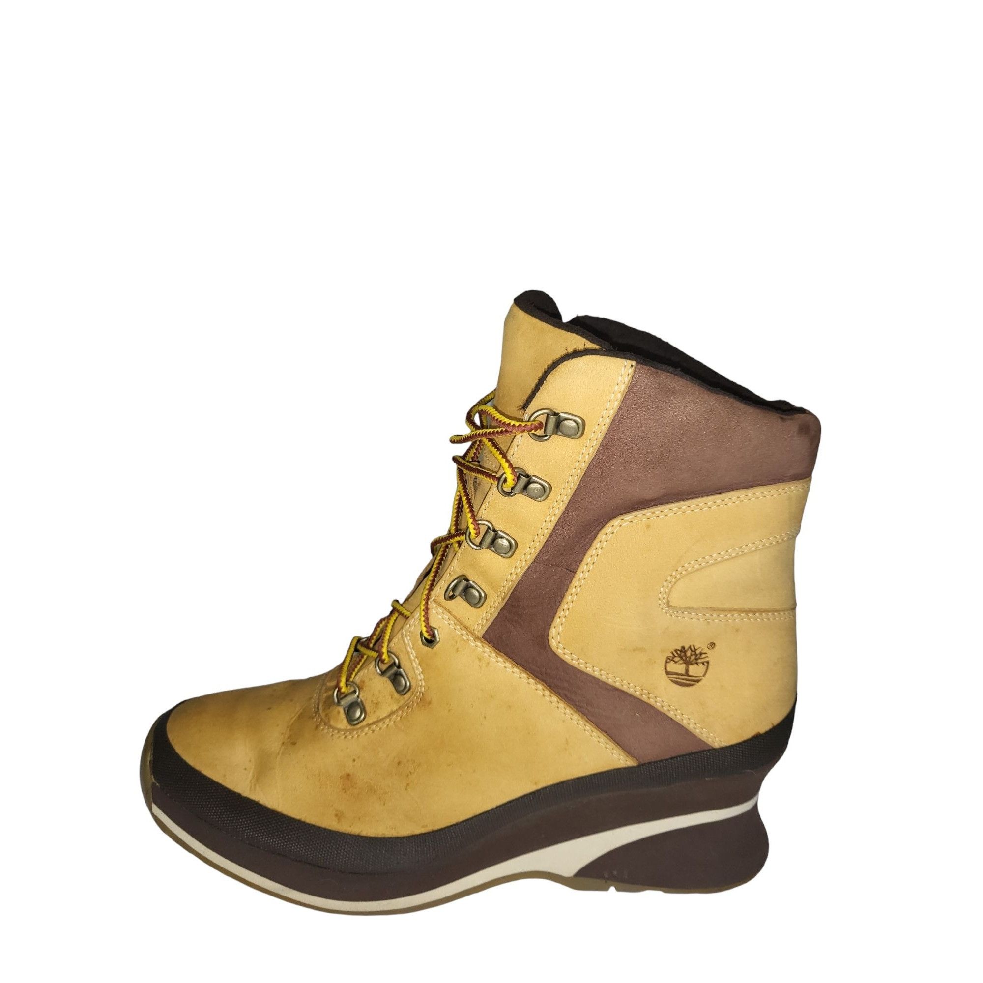 Timberland Timberland Wedge Platform Leather Sz 9 M Boots Women | Grailed