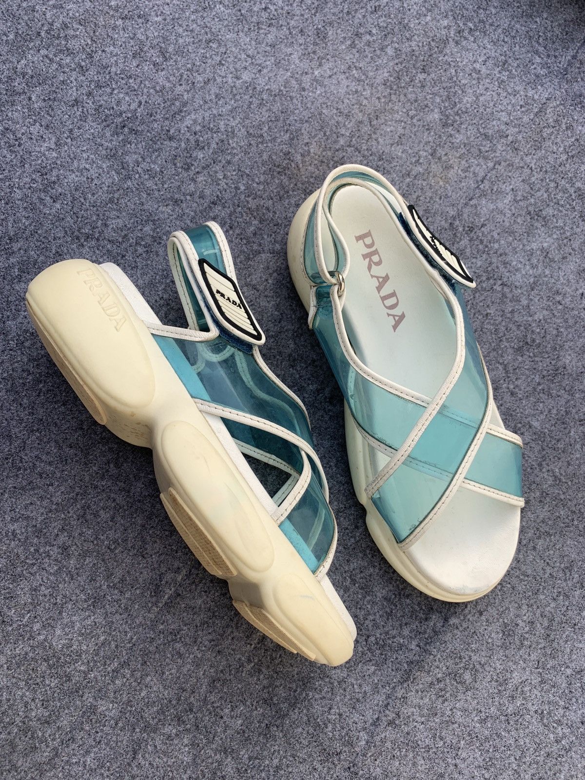 Prada Prada Sandal Stripe | Grailed