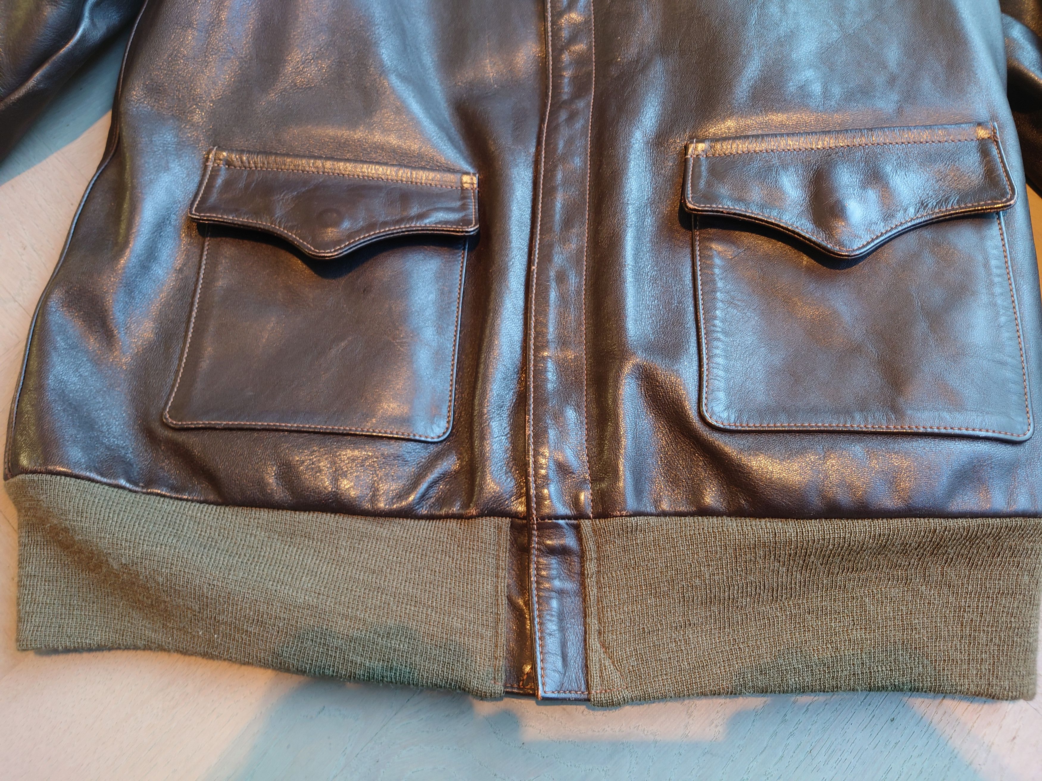 The Real McCoy's The real McCoy TYPE A-2 red silk lining size 44 | Grailed