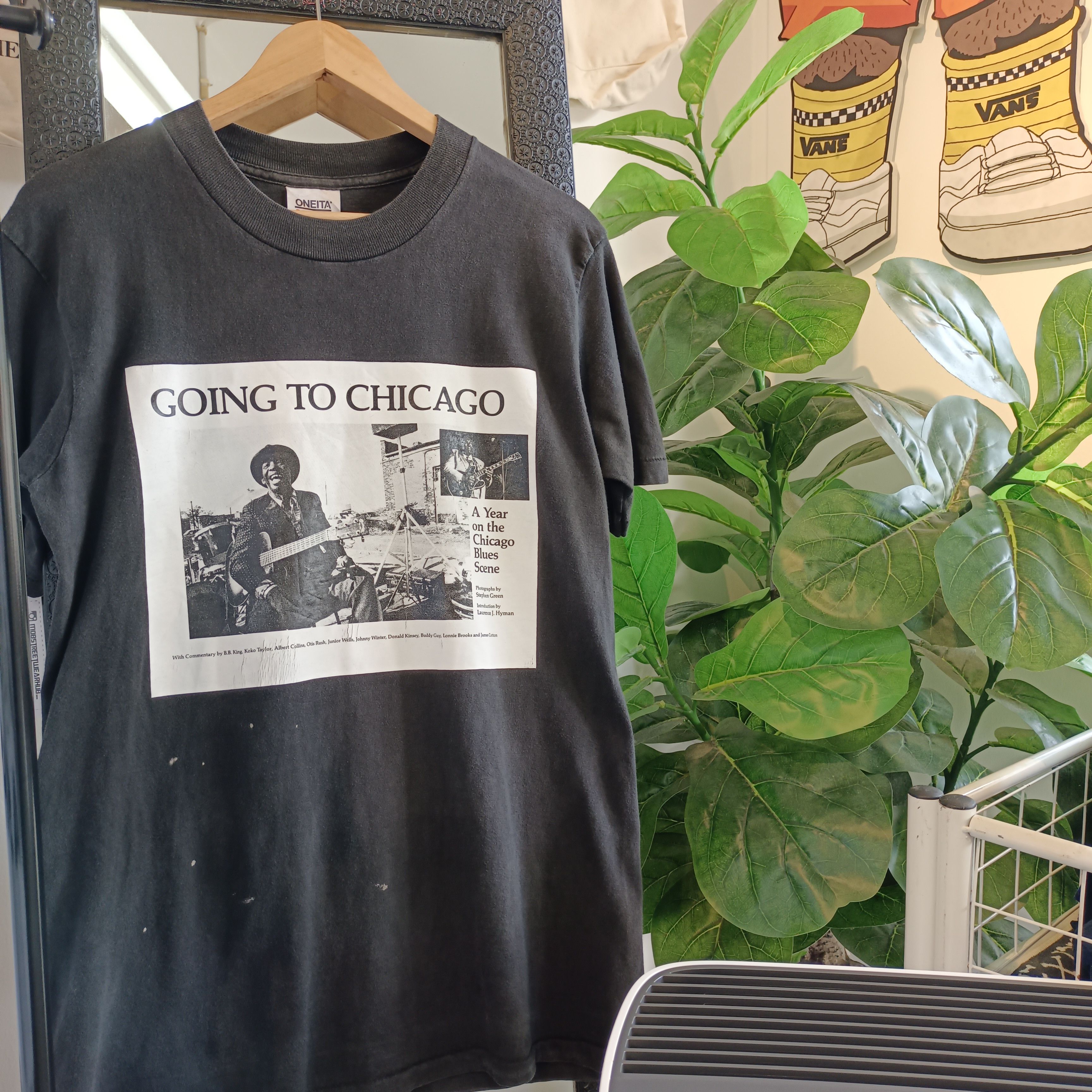 Vintage VINTAGE 1990 SLIM JENKINS BLUES FESTIVAL T-SHIRT | Grailed