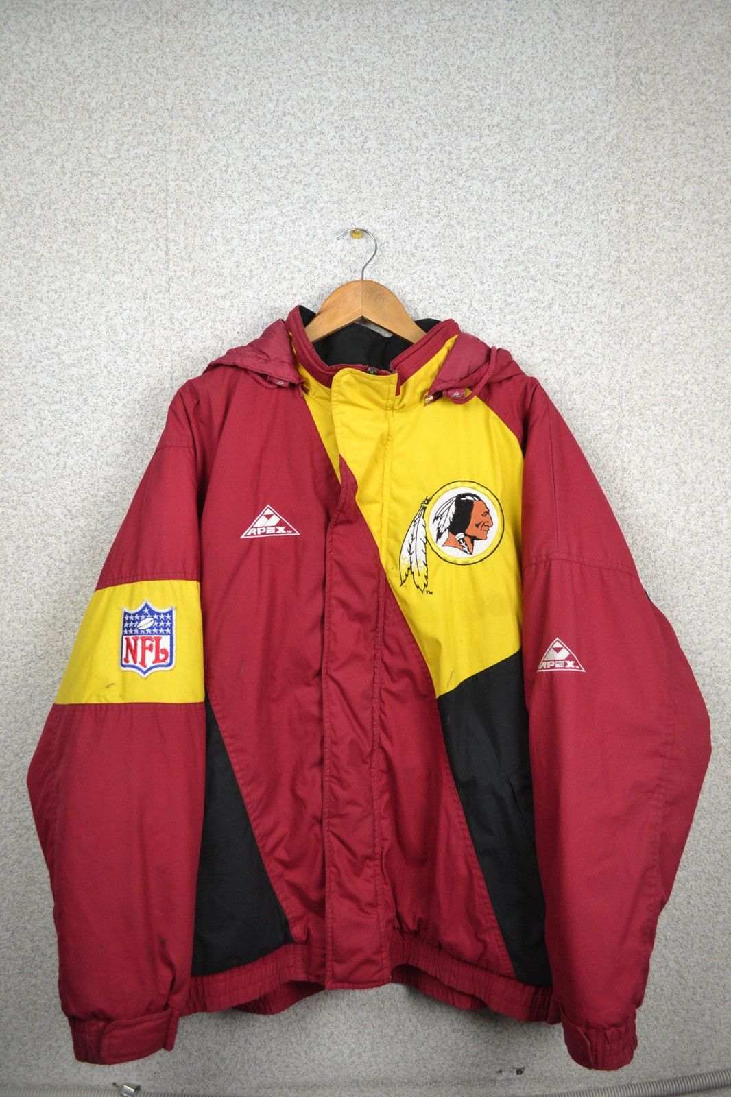 Apex × Streetwear × Vintage Washington Redskins Apex One Bomber Jacket ...