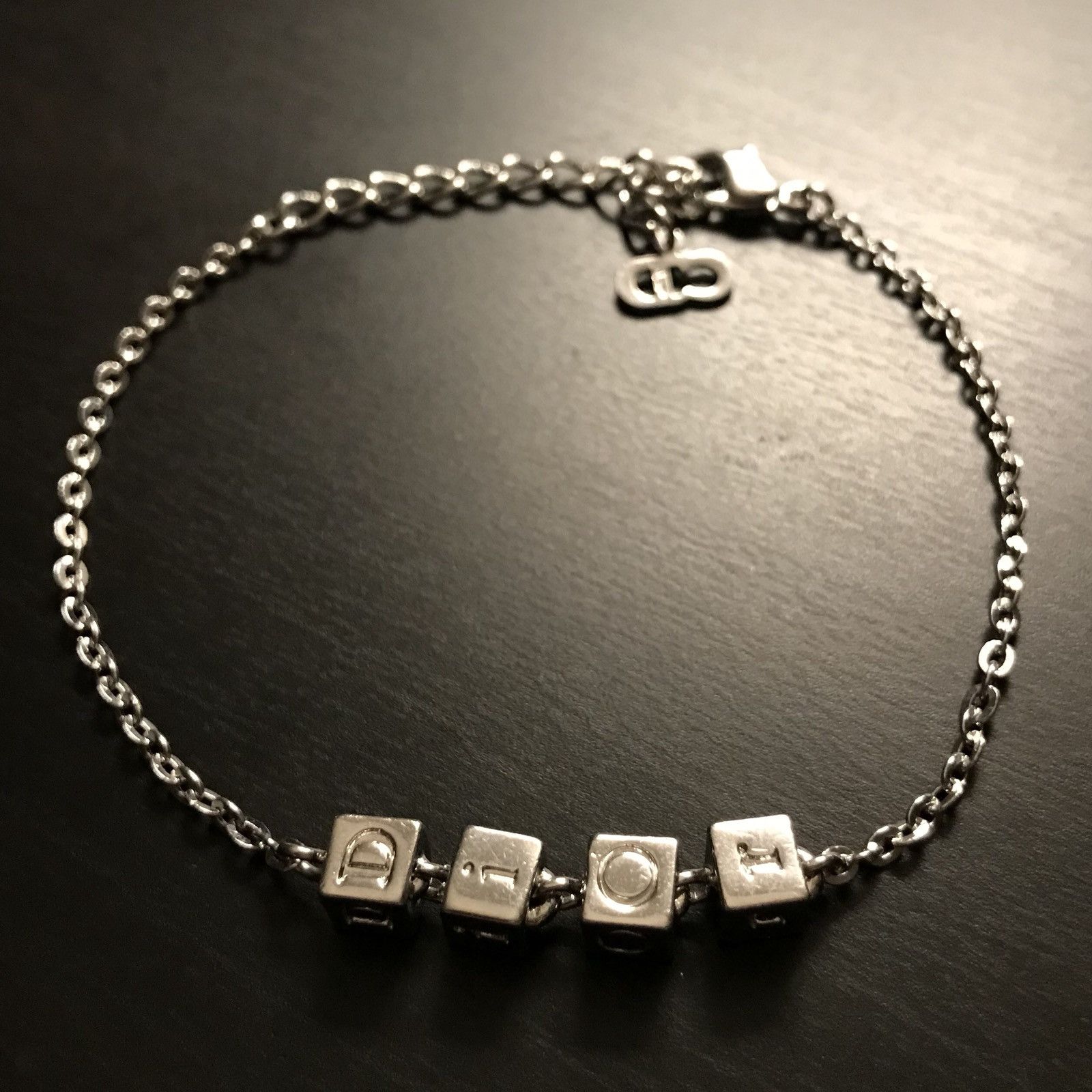 Dior Silver Dice Bracelet | Grailed