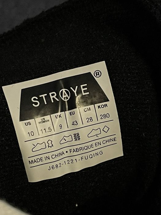 Vans Straye Logan Black Flame | Grailed