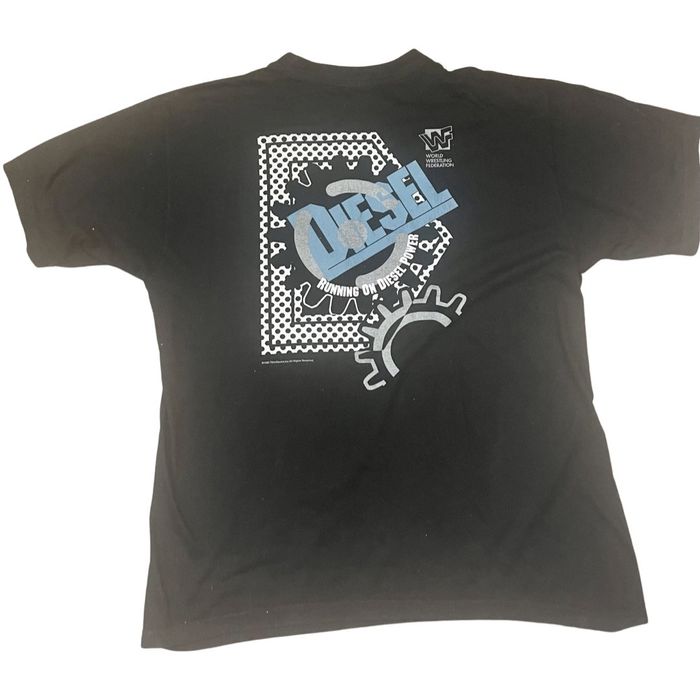 Vintage Vintage 90’s WWF Diesel Kevin Nash Wrestling t shirt | Grailed