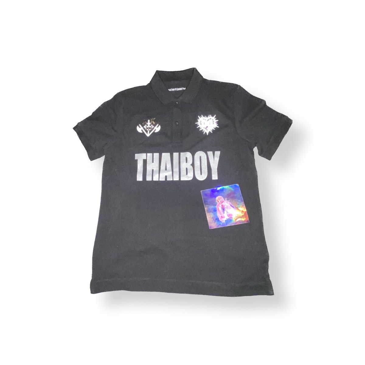 Drain Gang Thaiboy Digital / Back 2 Life Polo / Black | Grailed