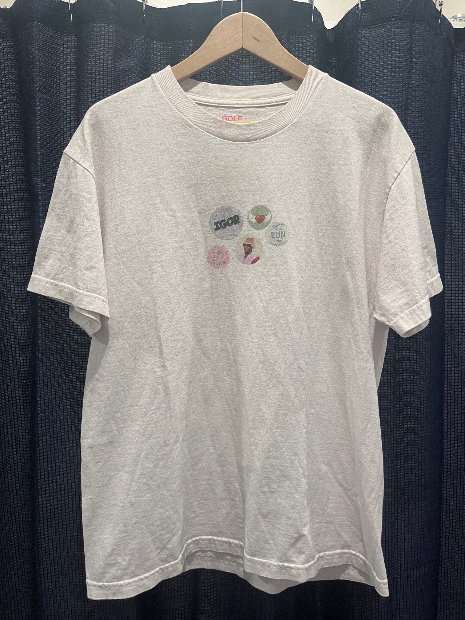 Golf Wang × Tyler The Creator Golf Igor Pin Graphic Tee | Grailed