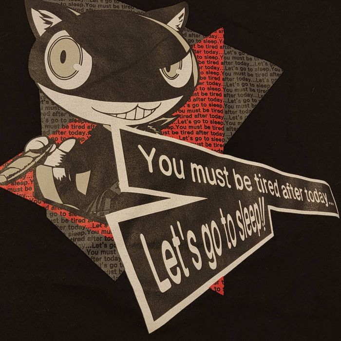 Japanese Brand shin megami tensei Persona 5 morgana anime game shirt ...