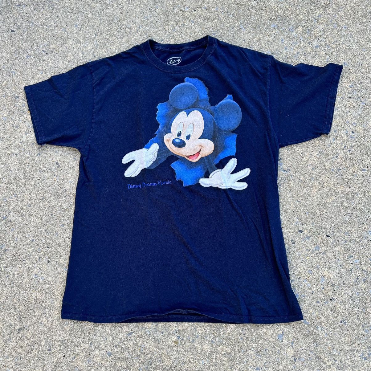 Disney Mickey Mouse Front Back Graphic Tee | Grailed