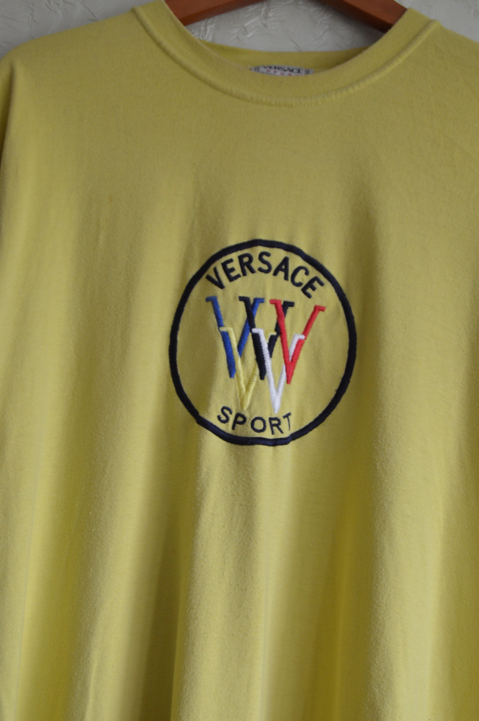 Versace × Vintage versace sport vintage tee | Grailed