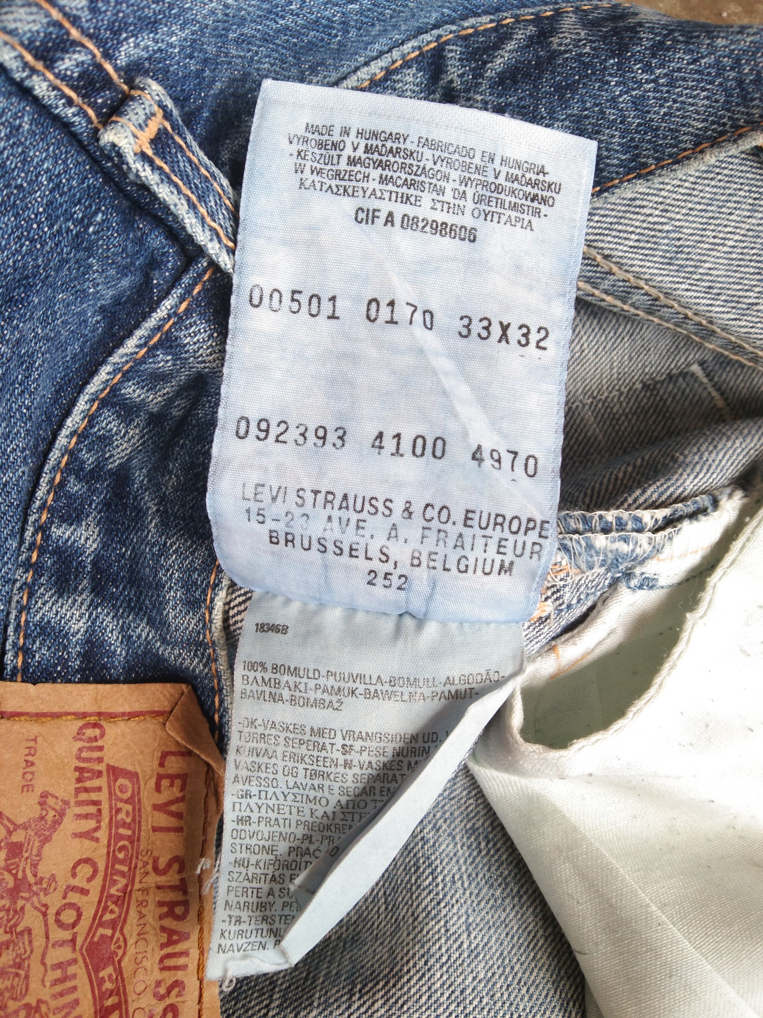 Levi's × Streetwear × Vintage Vintage Levis 501 Distressed Jeans 33x32 | Grailed