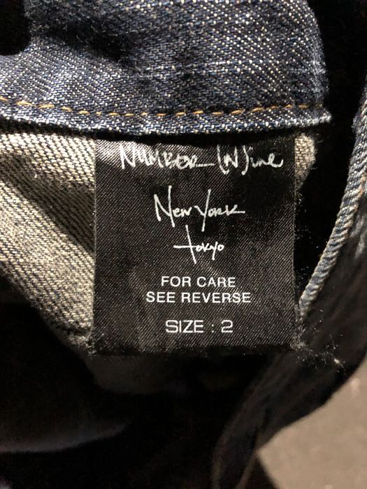 Number (N)ine number nine denim | Grailed