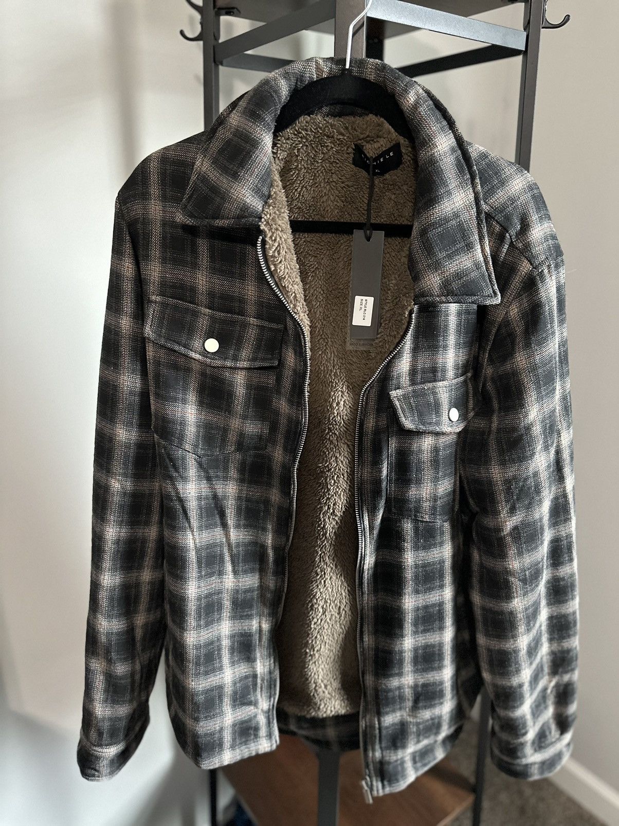 Richie Le Collection Richie Le Collection Sherpa Lined Flannel | Grailed