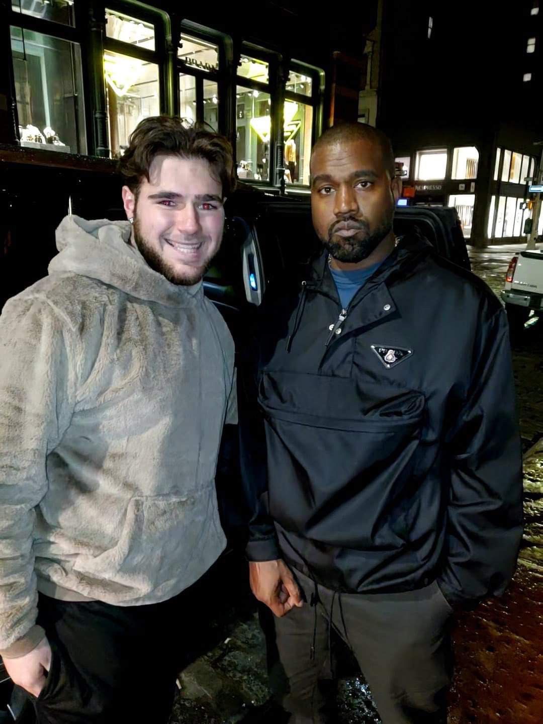 Prada Nylon Gabardine Anorak Black | Grailed