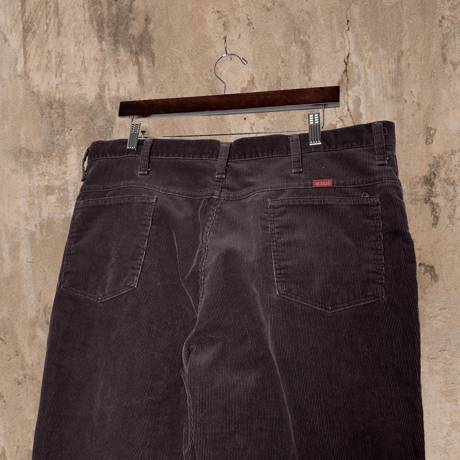 Vintage Vintage Brown Rustler Corduroy Pants Straight Fit 80s | Grailed