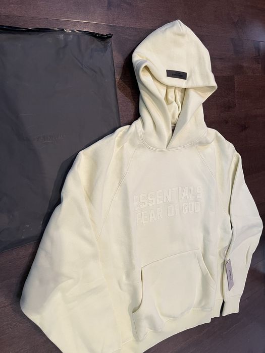 Fear of God Fear Of God Essentials Canary Hoodie | Grailed