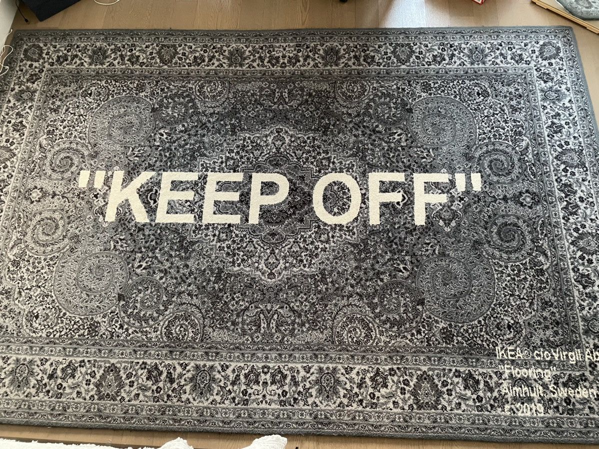 Ikea × Virgil Abloh Ikea "Keep Off" Rug | Grailed