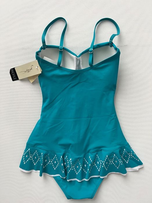Other Profile Gottex Tutti Frutti Laser Cut Bandeau Swimsuit Grailed