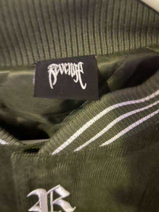 Revenge Revenge Corduroy Varsity Jacket Crosshairs | Grailed