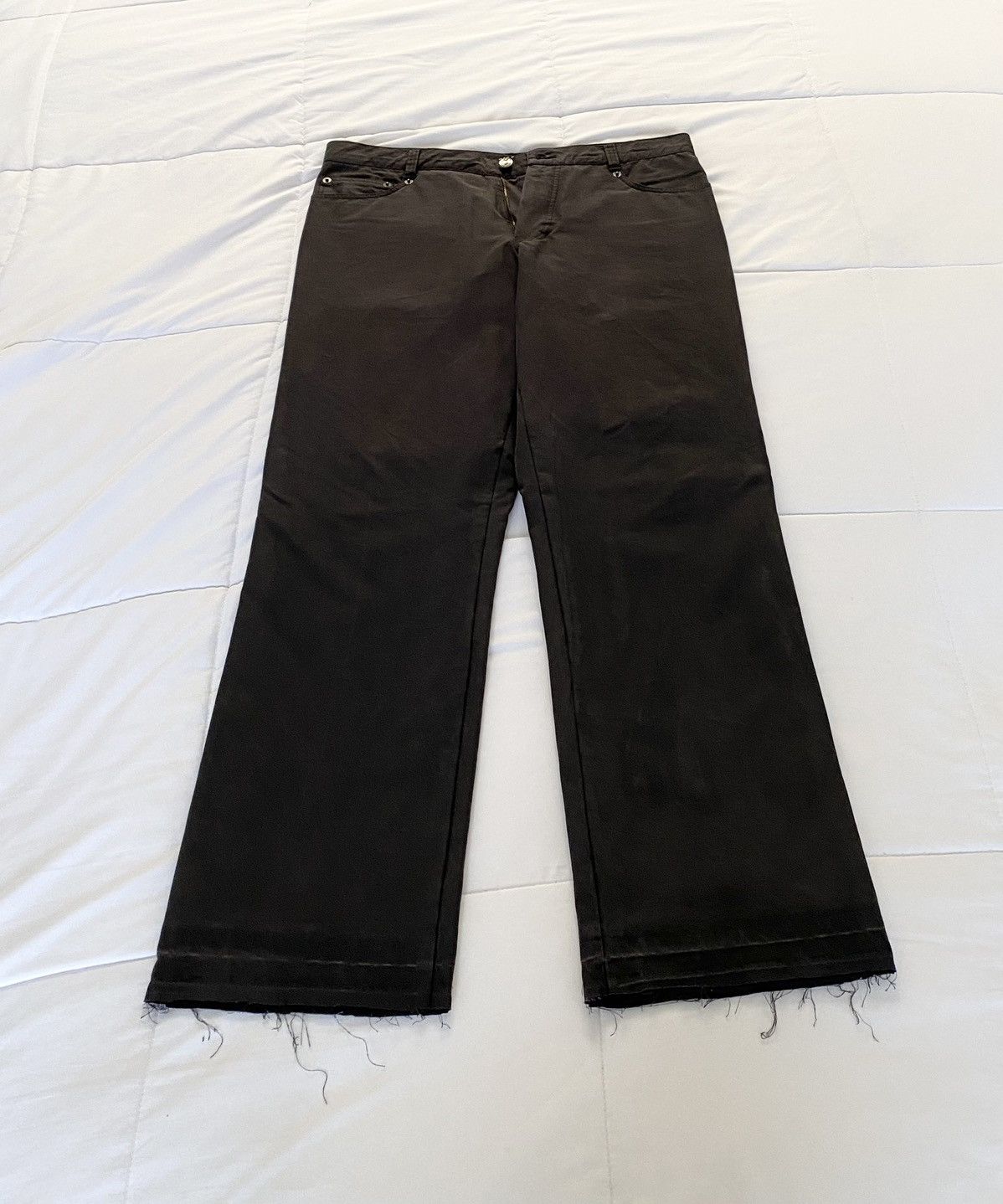 Raf Simons Raf Simons Archive AW04 "Waves" Military Grunge Pants | Grailed
