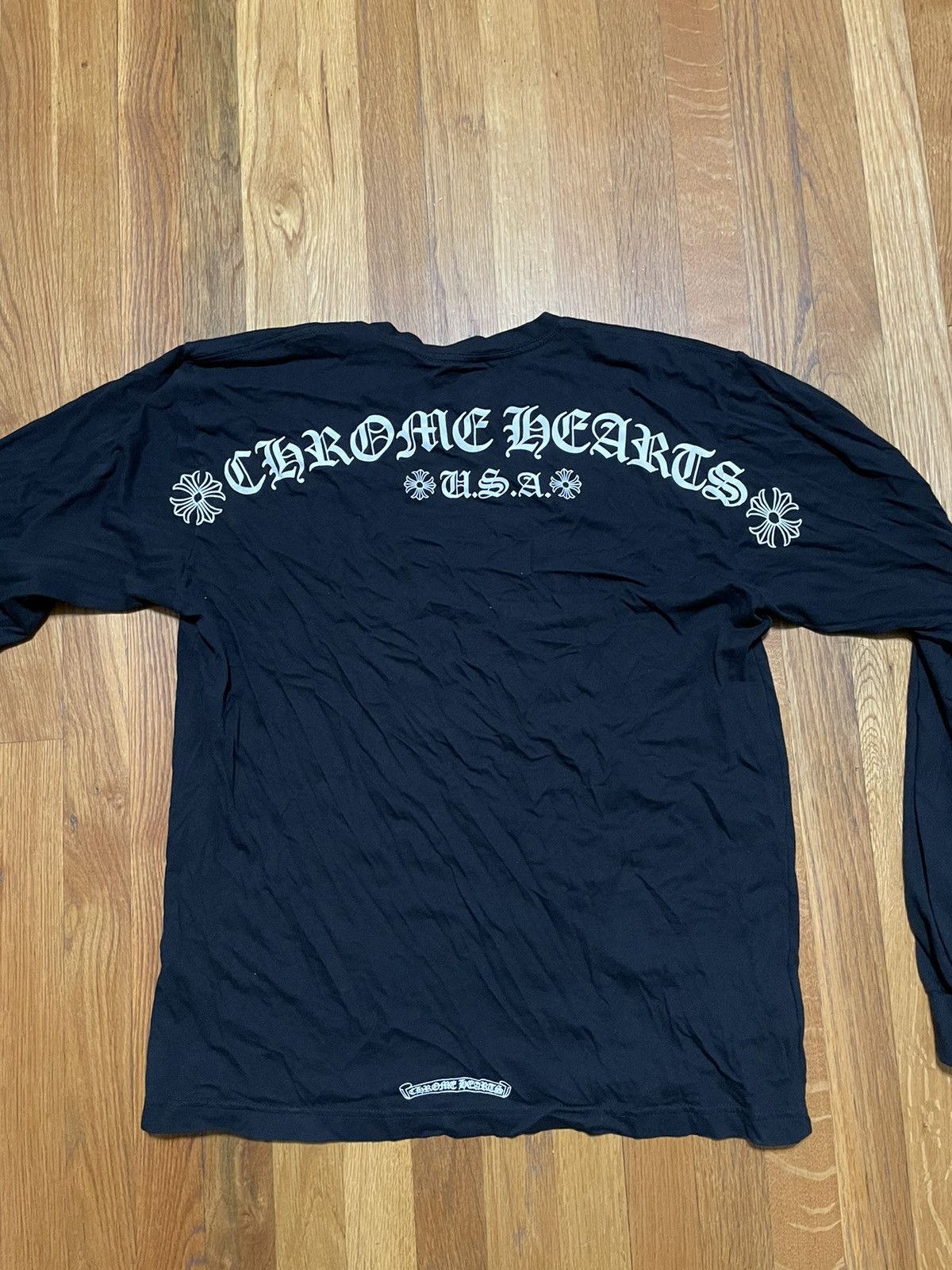 Chrome Hearts Chrome Hearts Back logo long sleeve | Grailed