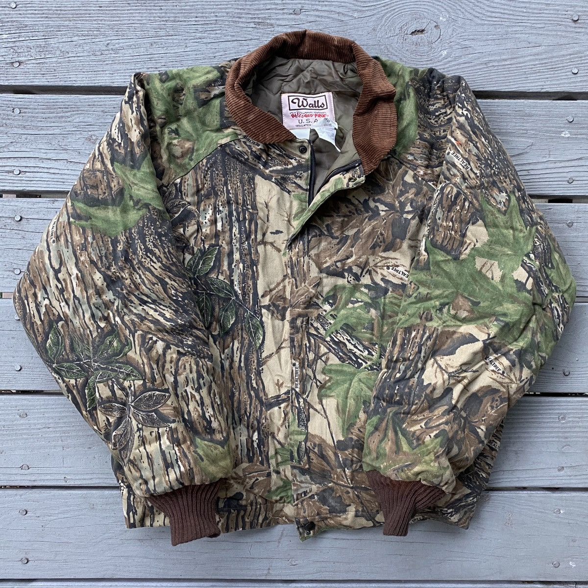 Camo × Vintage × Walls Walls Realtree Woodland Camo Vintage 90s Hunting ...