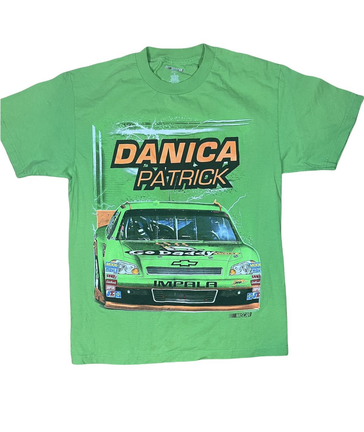 Vintage 2009 Vintage NASCAR Danica Patrick Go Daddy Racing Tee Shirt ...