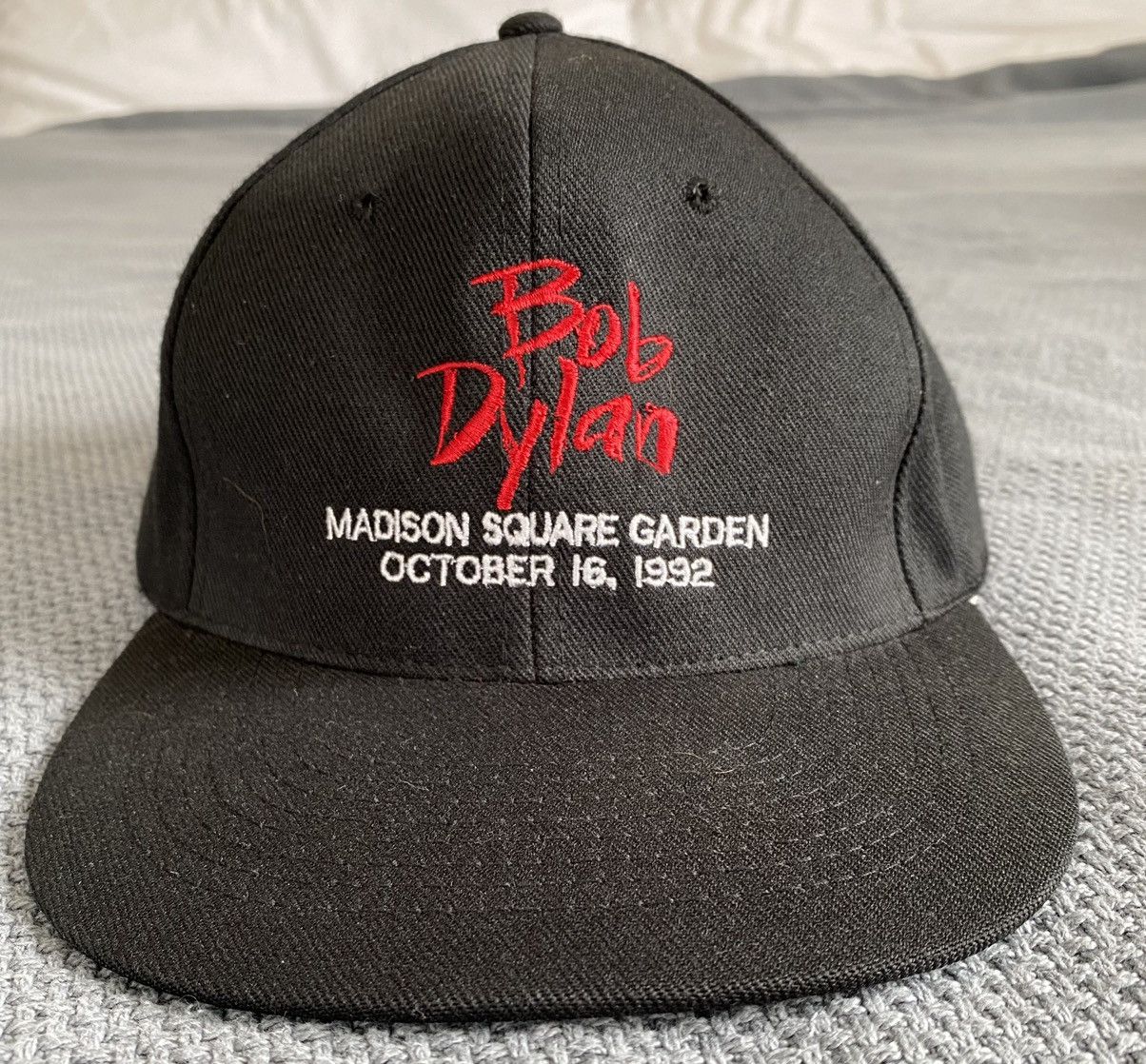 Band Tees × Vintage 1992 Bob Dylan tour hat SnapBack NYC | Grailed