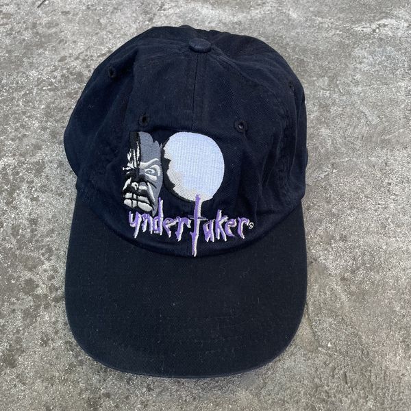 Vintage Vintage 1998 WWF Undertaker Embroidered SnapBack Hat | Grailed