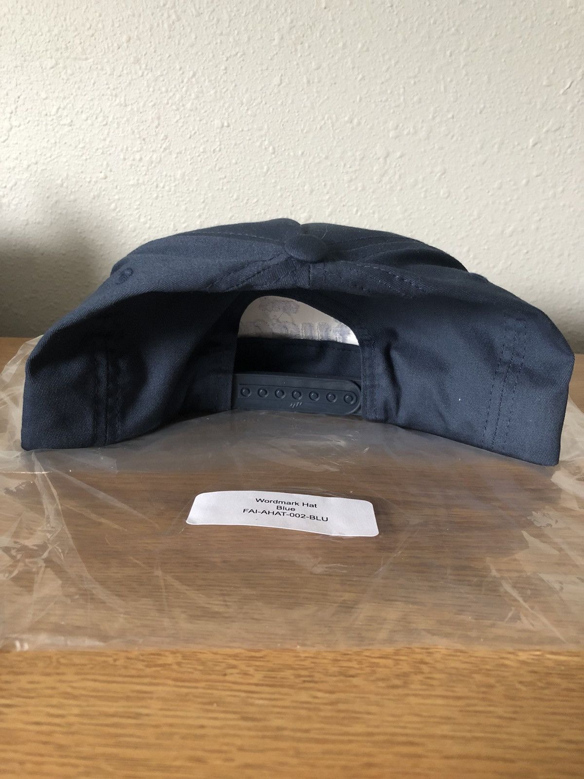 Absent Fugazi x Absent Wordmark Hat Blue | Grailed