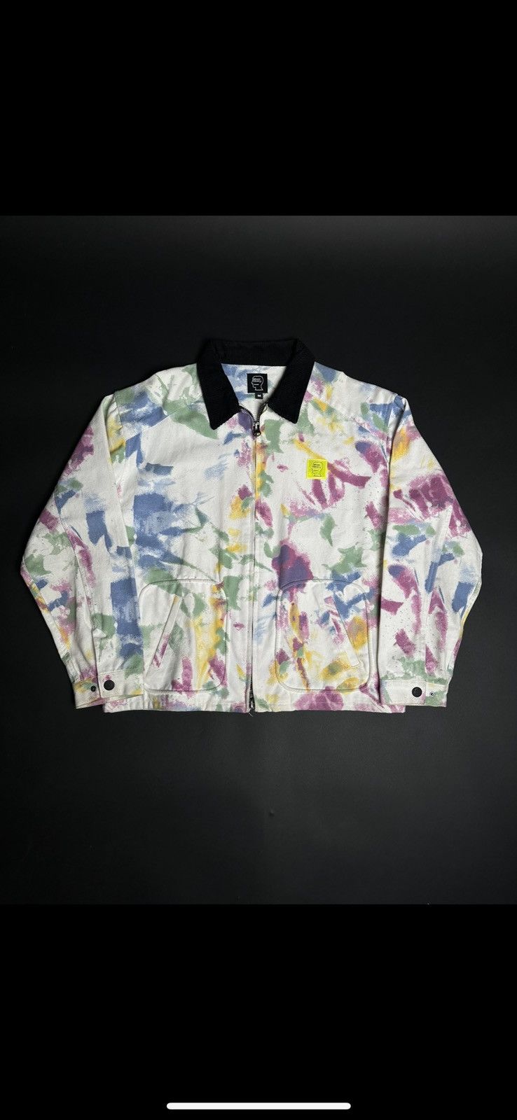 Brain Dead Brain dead paint splatter work jacket | Grailed