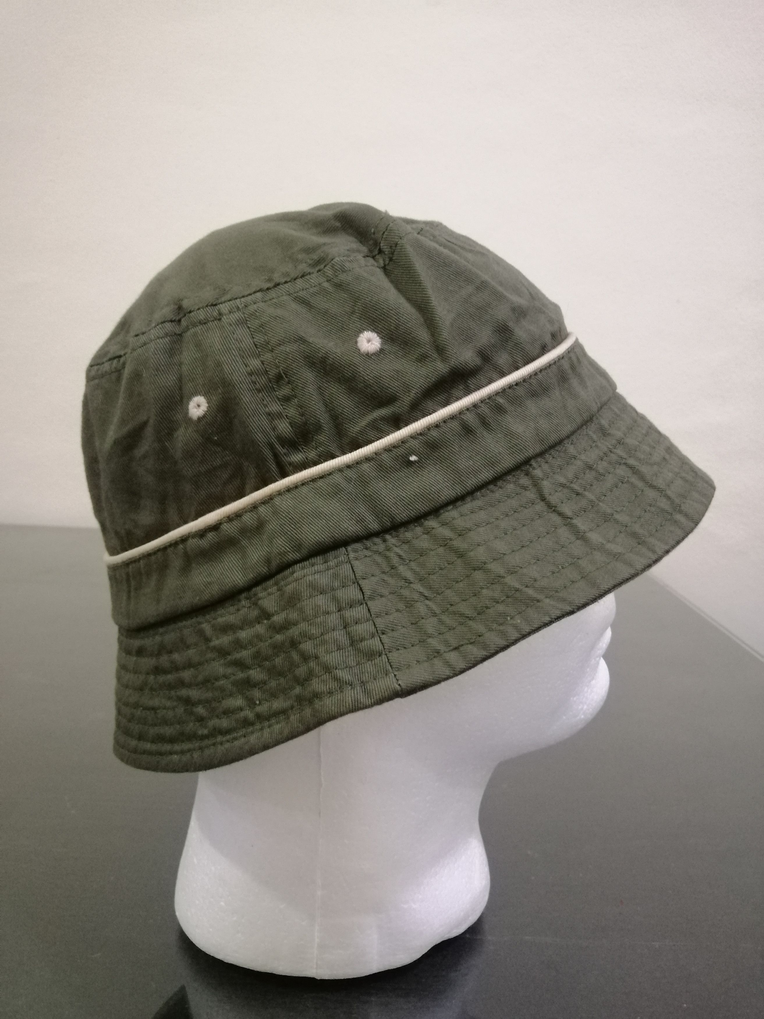 Japanese Brand × Streetwear × Vintage Green Army Bucket Hat Military ...