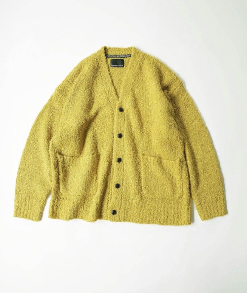 Number (N)ine Number nine WOOL ALPACA RIPPED KNIT CARDIGAN size 4 | Grailed