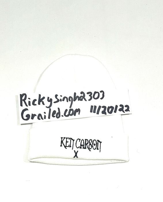 Playboi Carti Ken Carson Beanie from 2022 tour | Grailed