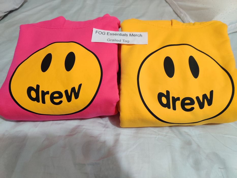 Drew House (S-XL) Magenta Mascot Drew House Hoodie Smiley Face Purple ...