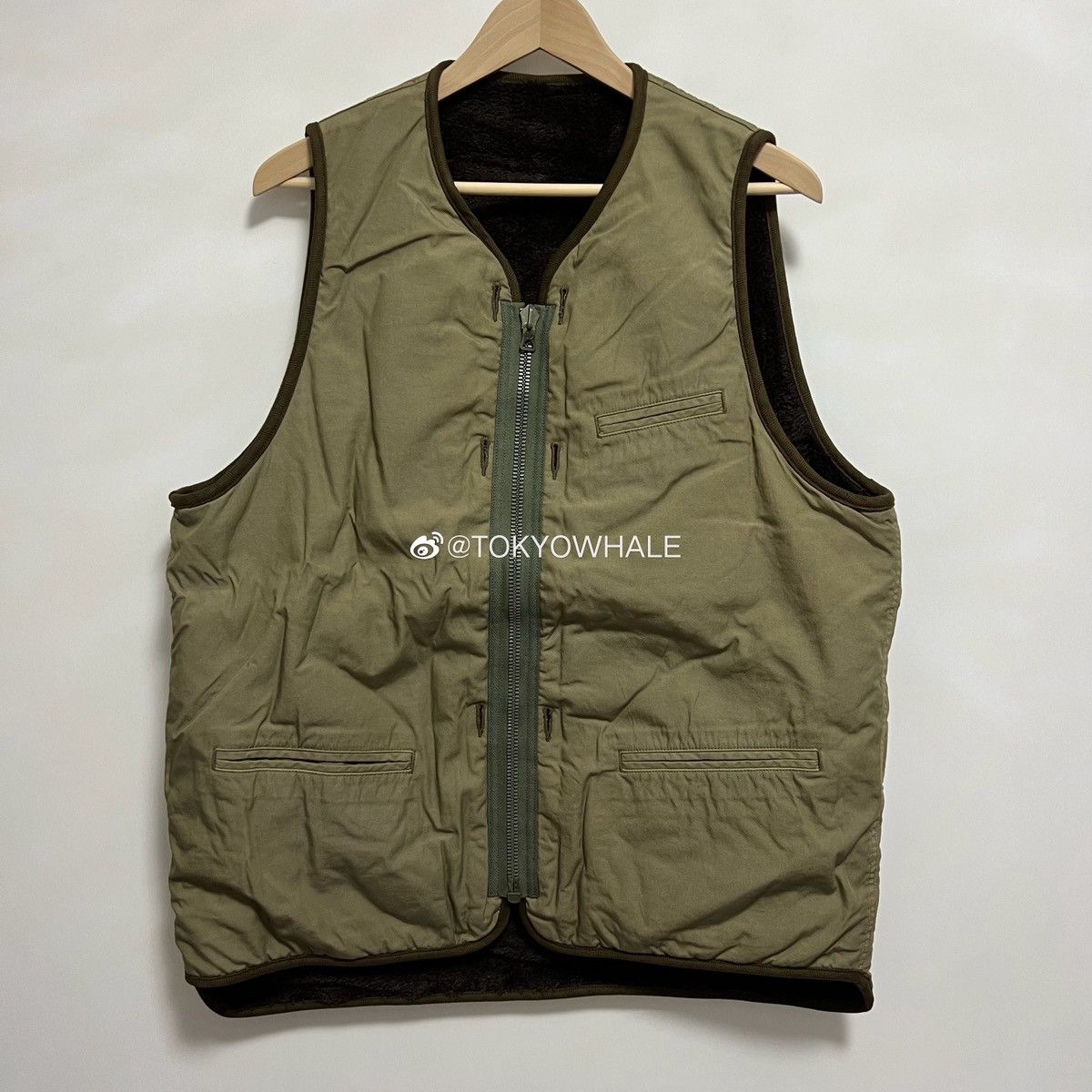 Visvim VISVIM 21AW IRIS LINER VEST CONTRARY DEPT | Grailed