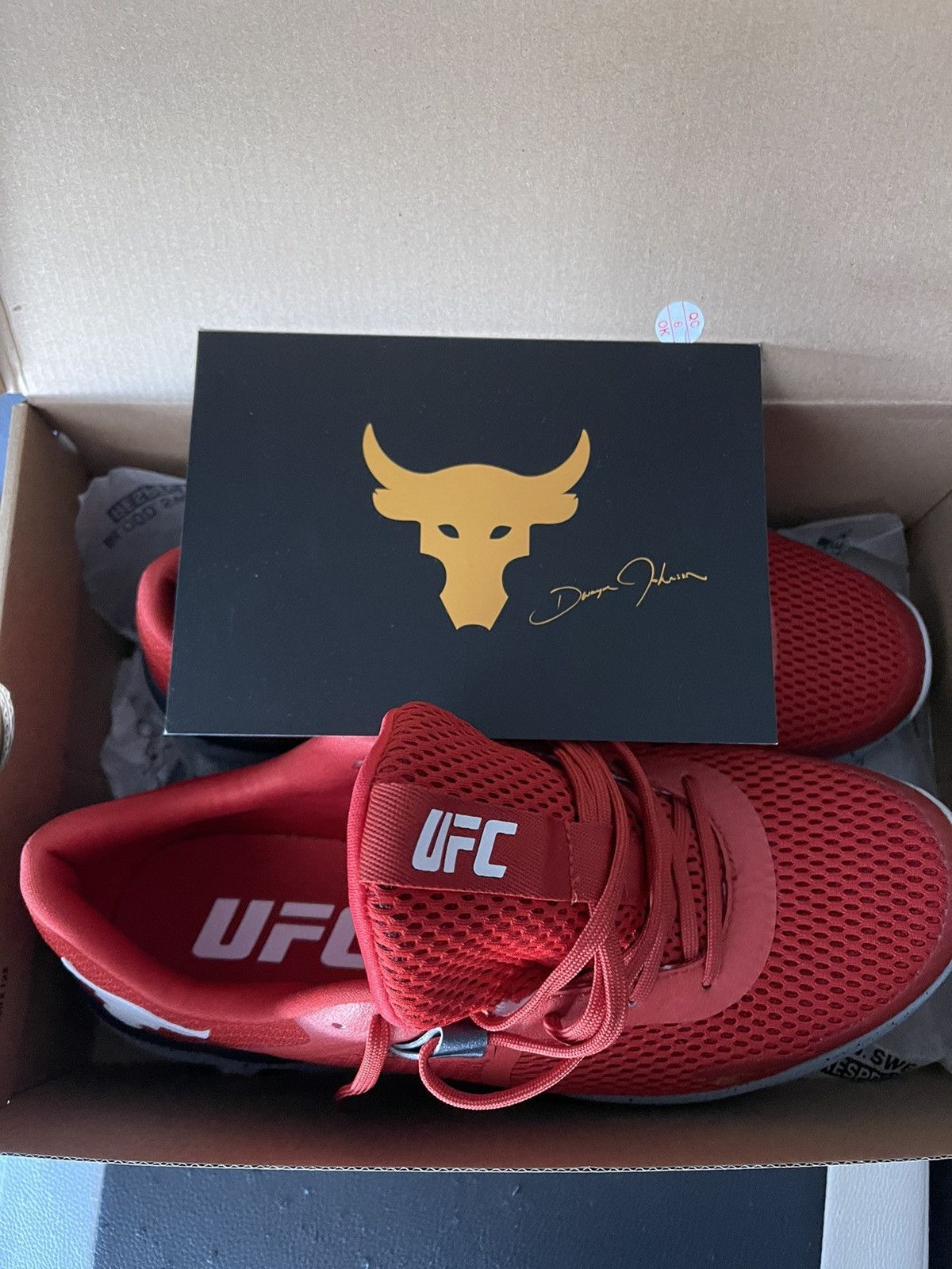Under Armour UA Project Rock BSR 2 UFC walkout shoe | Grailed