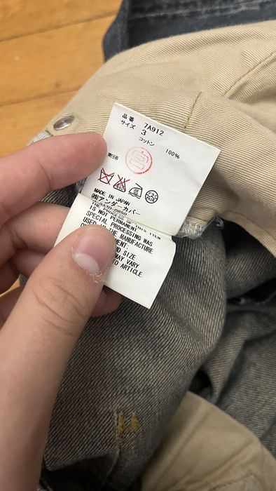 Undercover undercover apple fang denim | Grailed