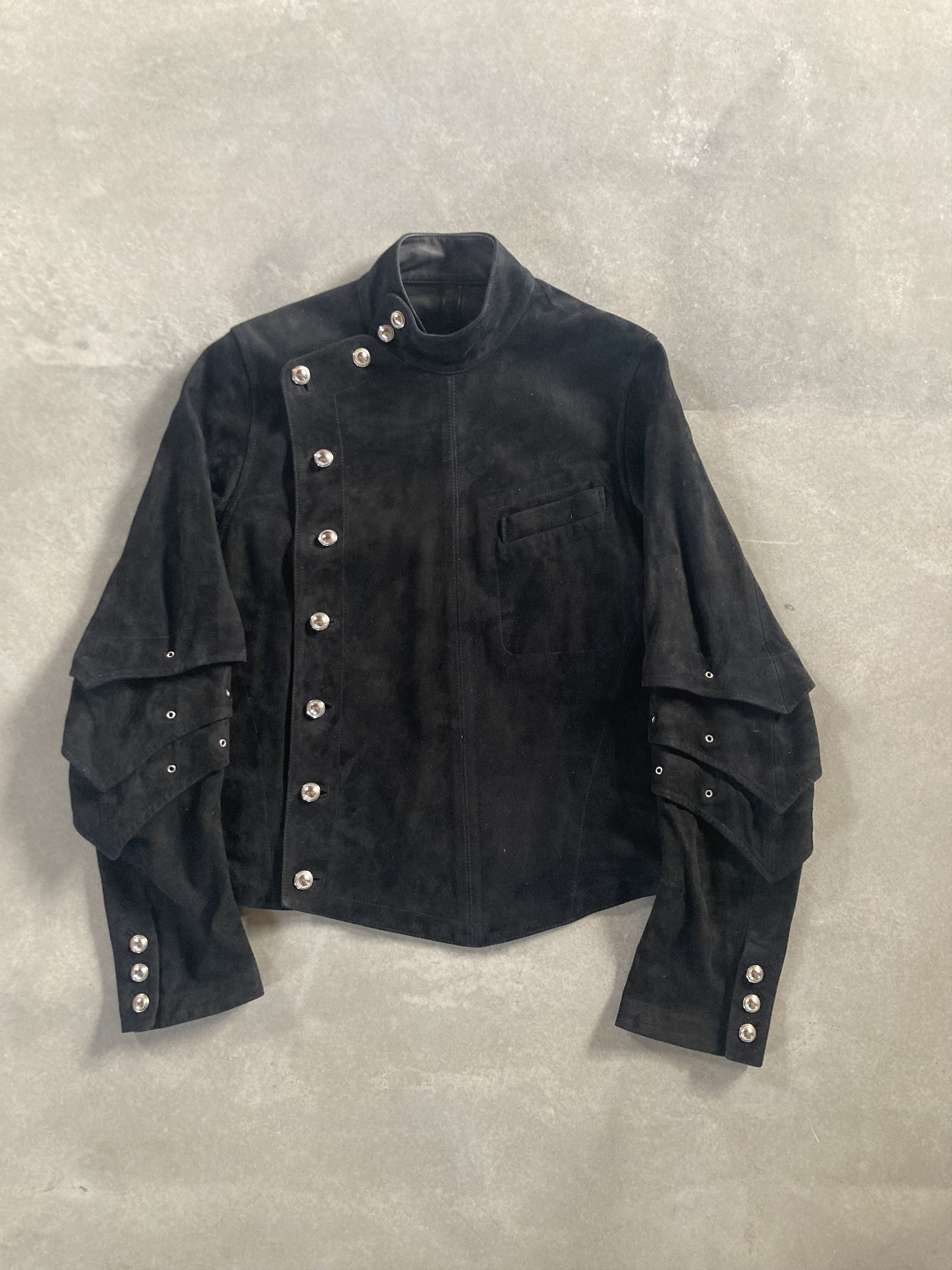 Number (N)ine × Takahiromiyashita The Soloist. SS17 Lamb Suede Fencing ...