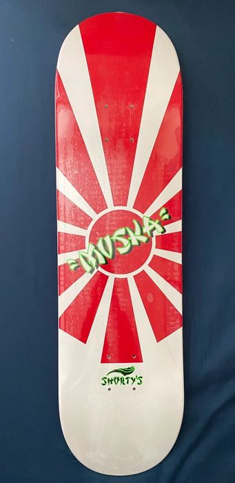 Shorty's Skateboards Chad Muska x Shorty’s Inc Rising Sun Skateboard ...