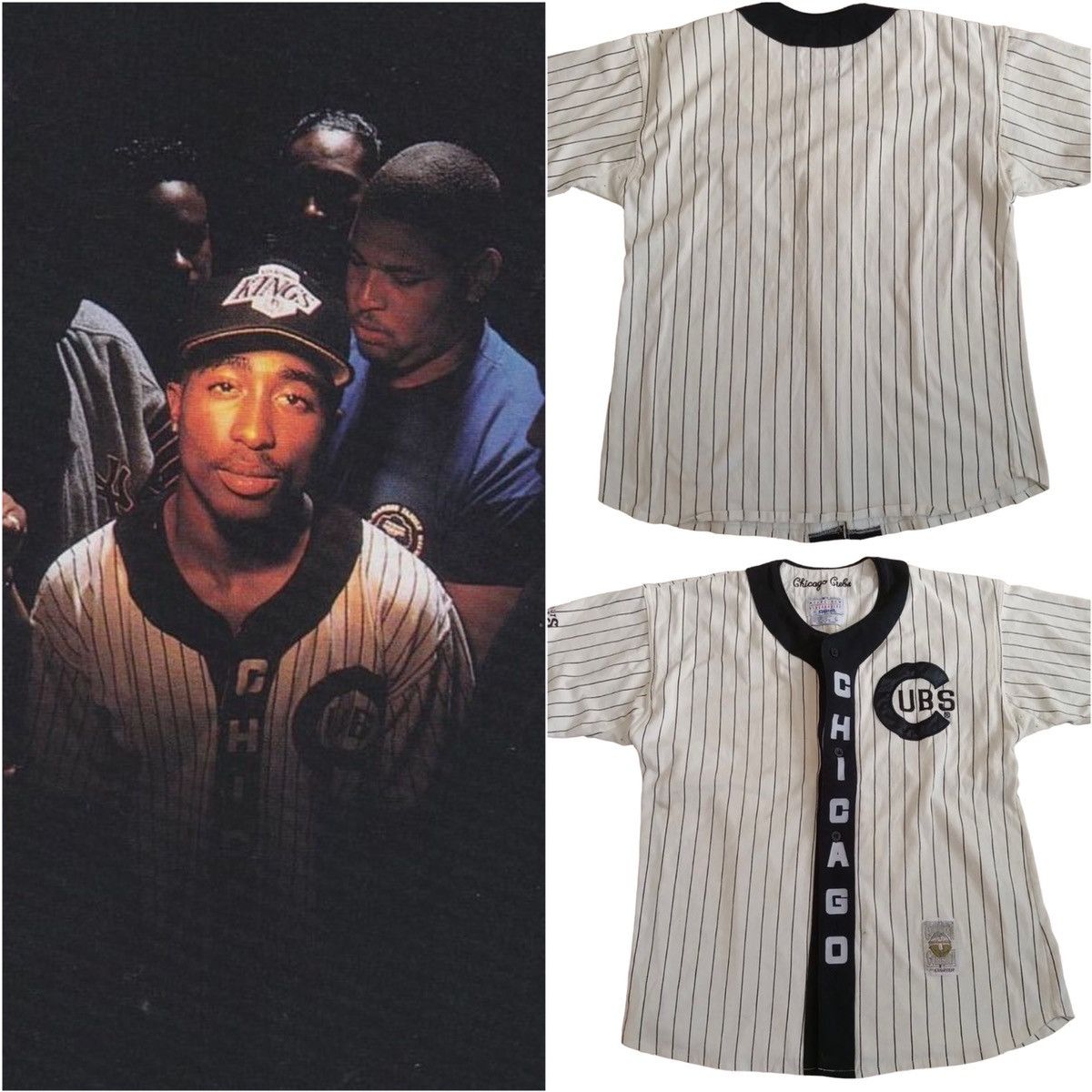 MLB × Starter × Vintage 1907 Chicago Cubs Starter Jersey **Style worn ...