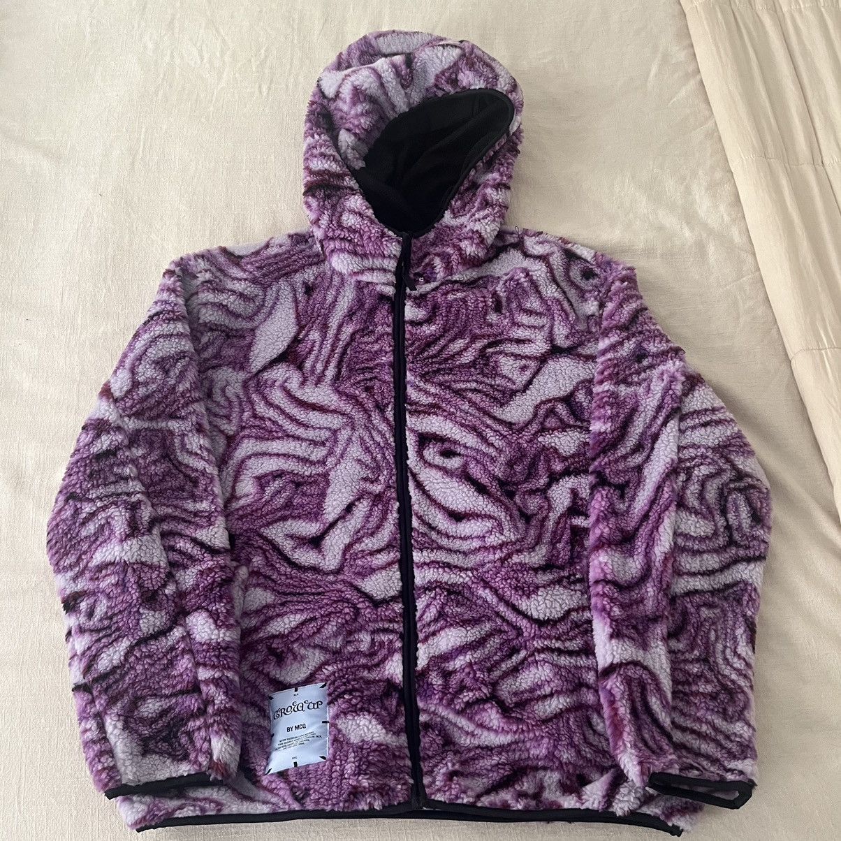 MCQ MCQ Purple Fleece Cabbage Jacket | Grailed