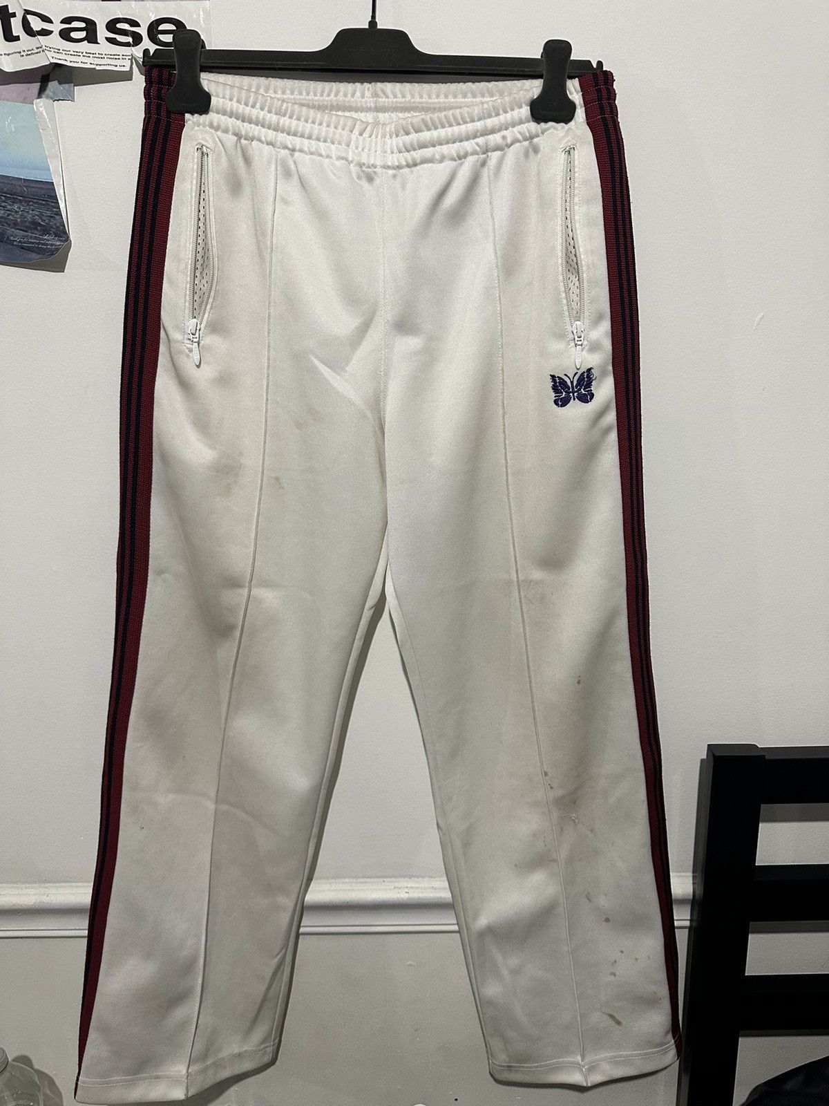 Needles Needles Wide Leg Track Pants | Grailed